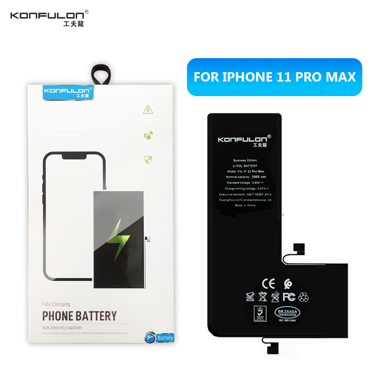 Battery For iPhone 11 Pro Max 12 Pro Max 13 Pro Max